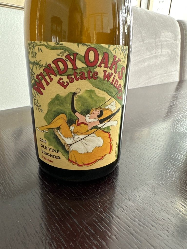 2019 Windy Oaks Estate Viognier Old Vine Chalone, USA, California ...