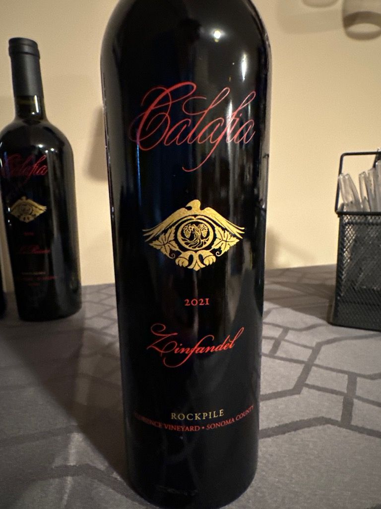 2021 Calafia Zinfandel Rockpile Florence Vineyard, USA, California ...