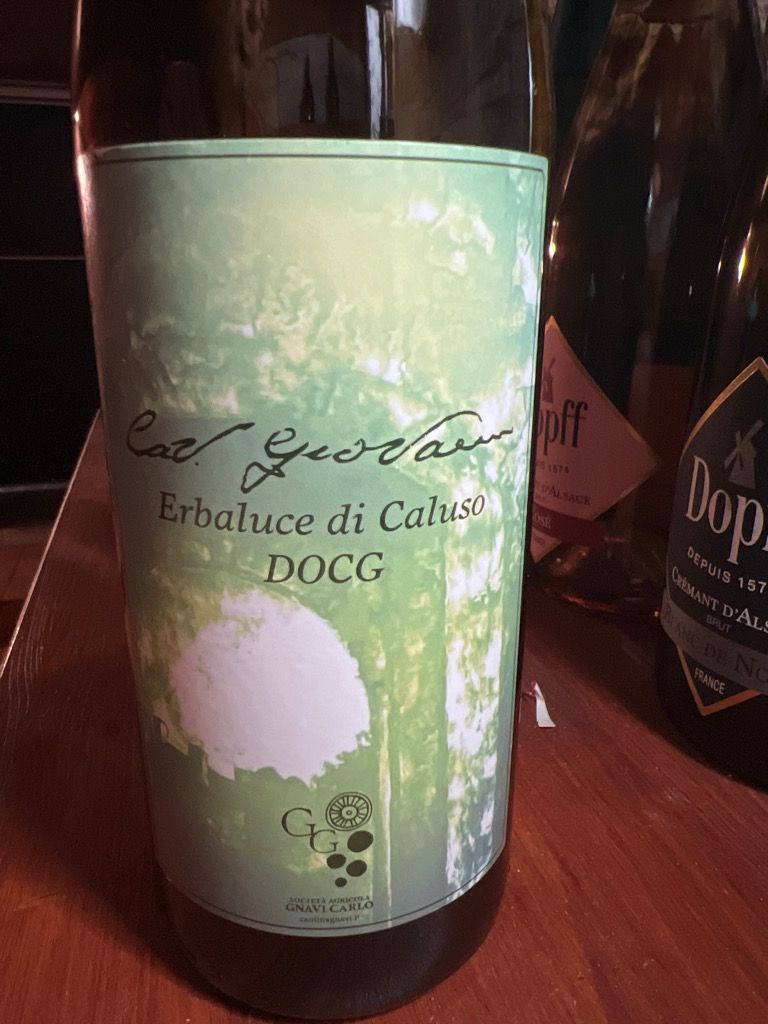 2021 Carlo Gnavi Erbaluce Erbaluce di Caluso Vigna Crava, Italy ...