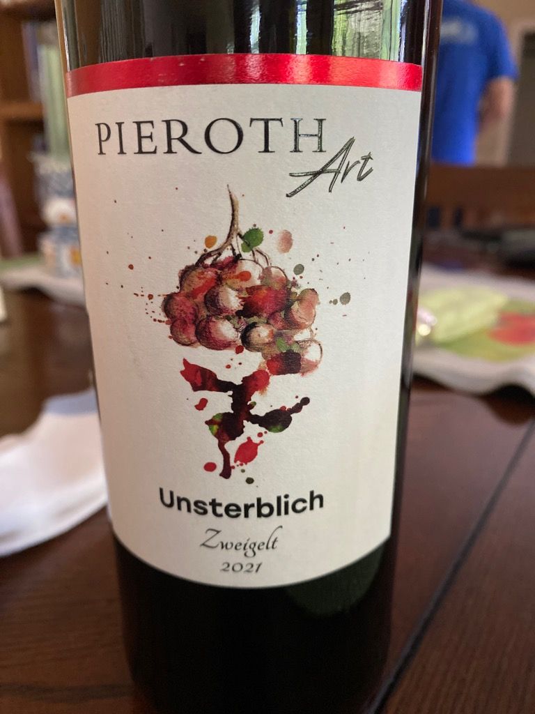 2021 Pieroth Zweigelt Art Unsterblich, Austria, Niederösterreich ...