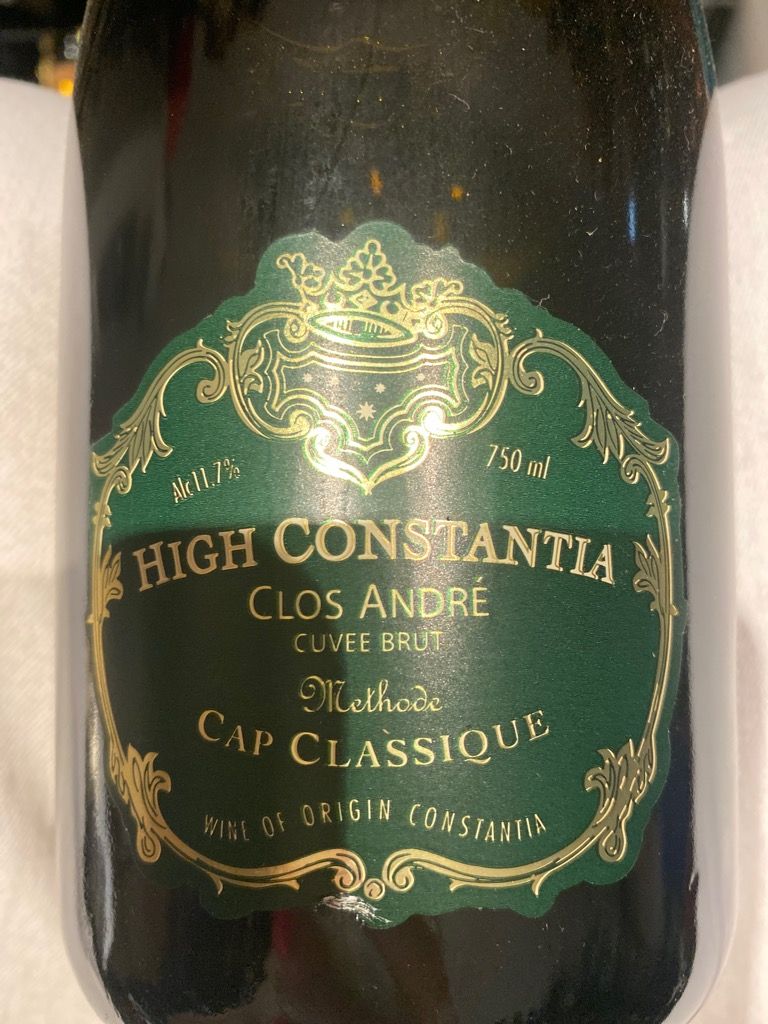 2018 High Constantia Clos Andre Reserve, South Africa, Coastal Region ...