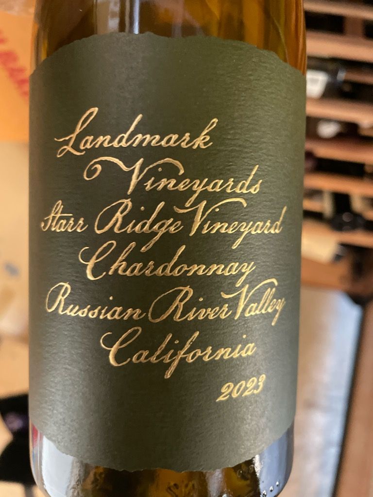 2023 Landmark Chardonnay Starr Ridge Vineyard, USA, California, Sonoma ...
