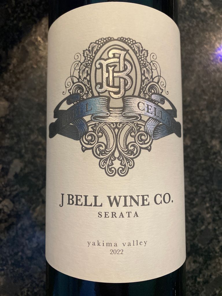 2022 J Bell Cellars Serata, USA, Washington, Columbia Valley, Yakima ...