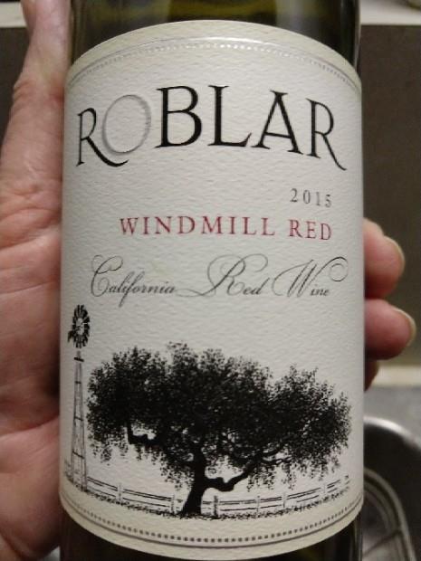 2015 Roblar Windmill Red, USA, California - CellarTracker