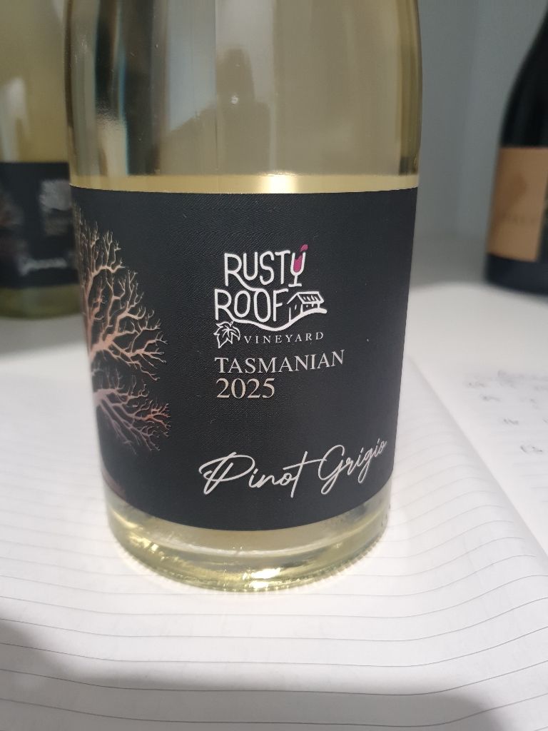 2025 Rusty Roof Vineyard Pinot Grigio, Australia, Tasmania - CellarTracker