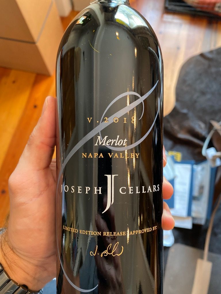 2018 Joseph Cellars Merlot, USA, California, Napa Valley - CellarTracker