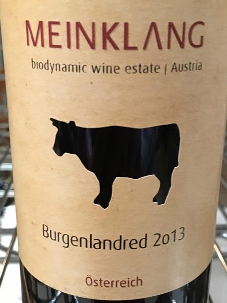 2014 Meinklang Burgenlandred, Austria, Burgenland - CellarTracker