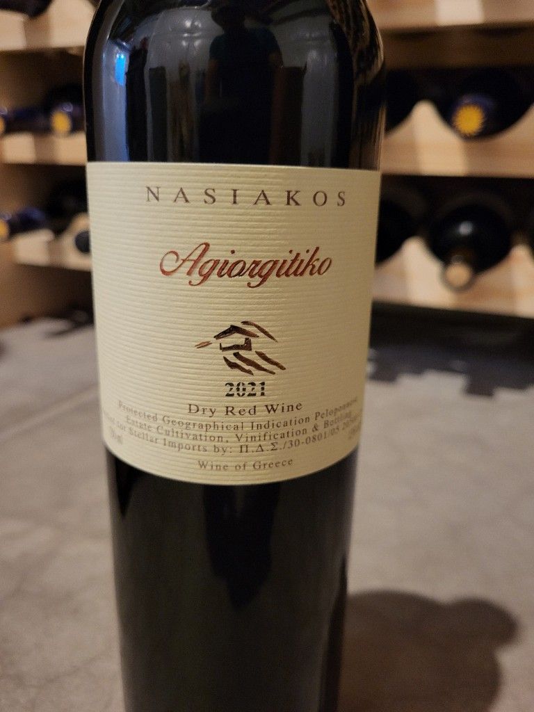2021 Nasiakos Agiorgitiko, Greece, Peloponnisos, Nemea - CellarTracker
