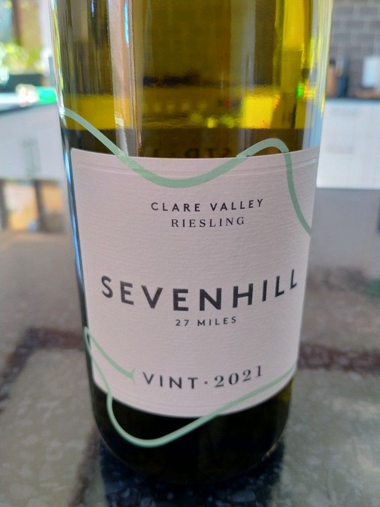 2021 Sevenhill Cellars Riesling 27 Miles, Australia, South Australia ...