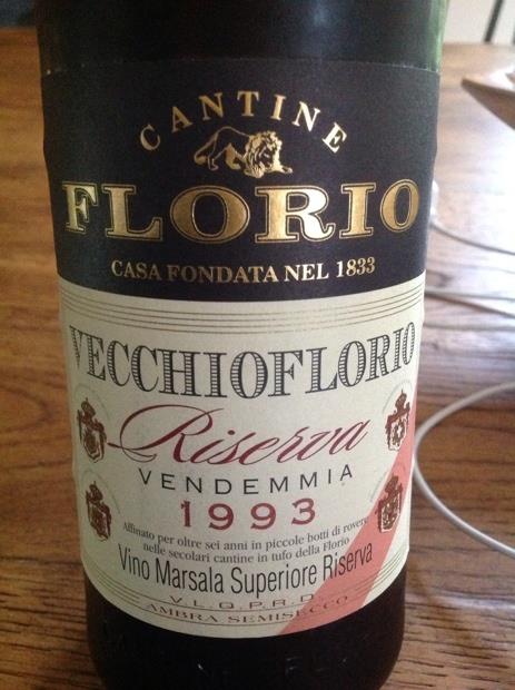 1997 Cantine Florio Marsala Superiore Riserva Vecchioflorio, Italy, Sicily, Marsala Superiore ...