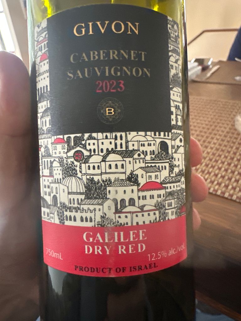 2023 Givon Cabernet Sauvignon, Israel, Judean Hills - CellarTracker