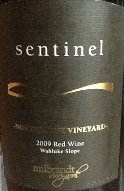 2009 Milbrandt Vineyards Sentinel Northridge Vineyard, USA, Washington ...
