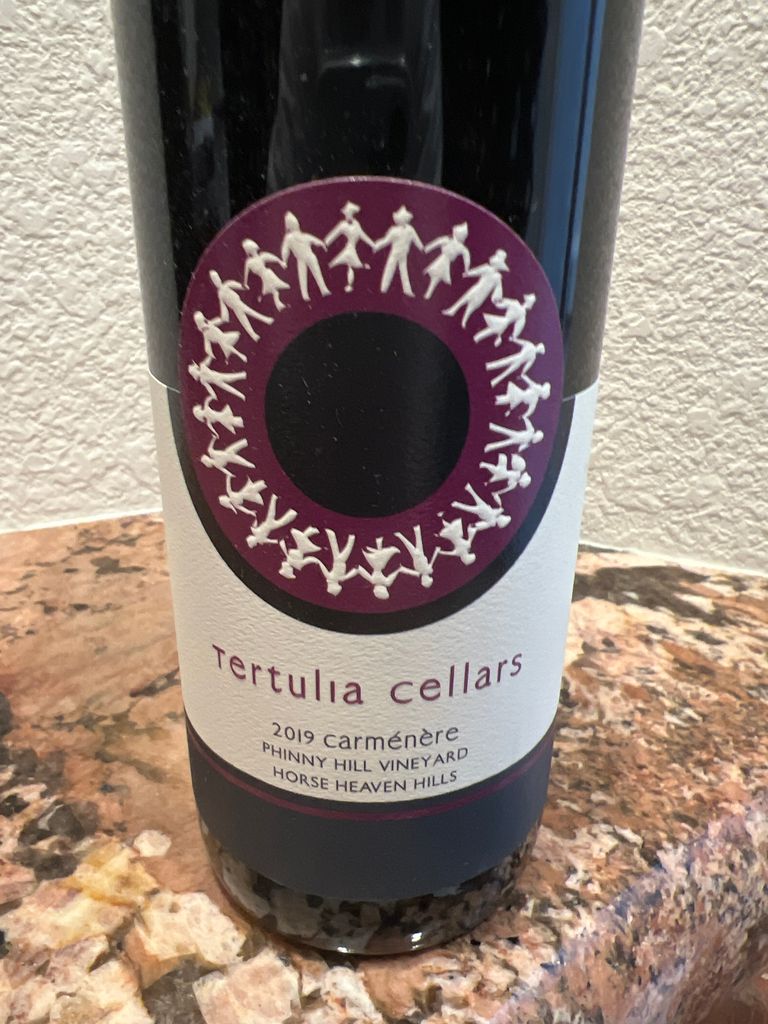 2019 Tertulia Cellars Carménère Phinny Hill Vineyard, USA, Washington ...