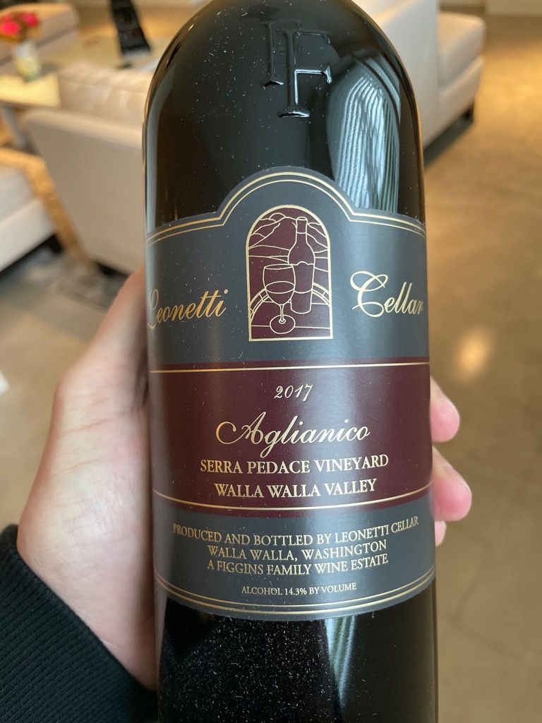 2017 Leonetti Cellar Aglianico Serra Pedace Vineyard, USA, Washington ...
