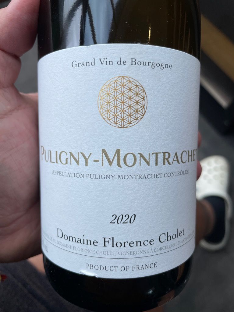 2020 Domaine Florence Cholet Puligny-Montrachet Les Enseignères, France ...