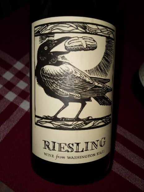 2018 Corvidae Wine Co. Riesling, USA, Washington, Columbia Valley ...