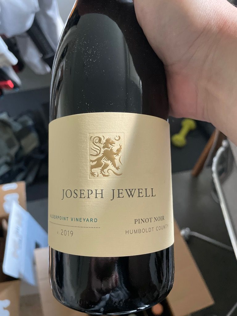 2021 Joseph Jewell Pinot Noir Alderpoint Vineyards, USA, California ...
