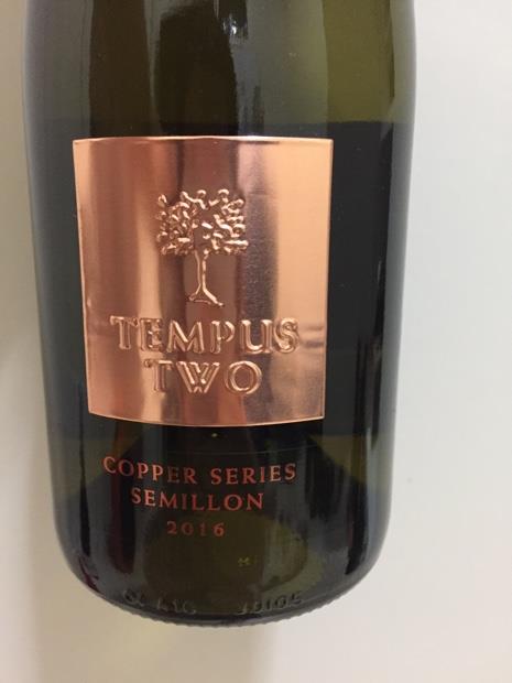 2016 Tempus Two Sémillon Copper Series, Australia, New South Wales ...