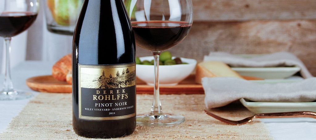 2018 Derek Rohlffs Pinot Noir Wiley Vineyard, USA, California, North ...