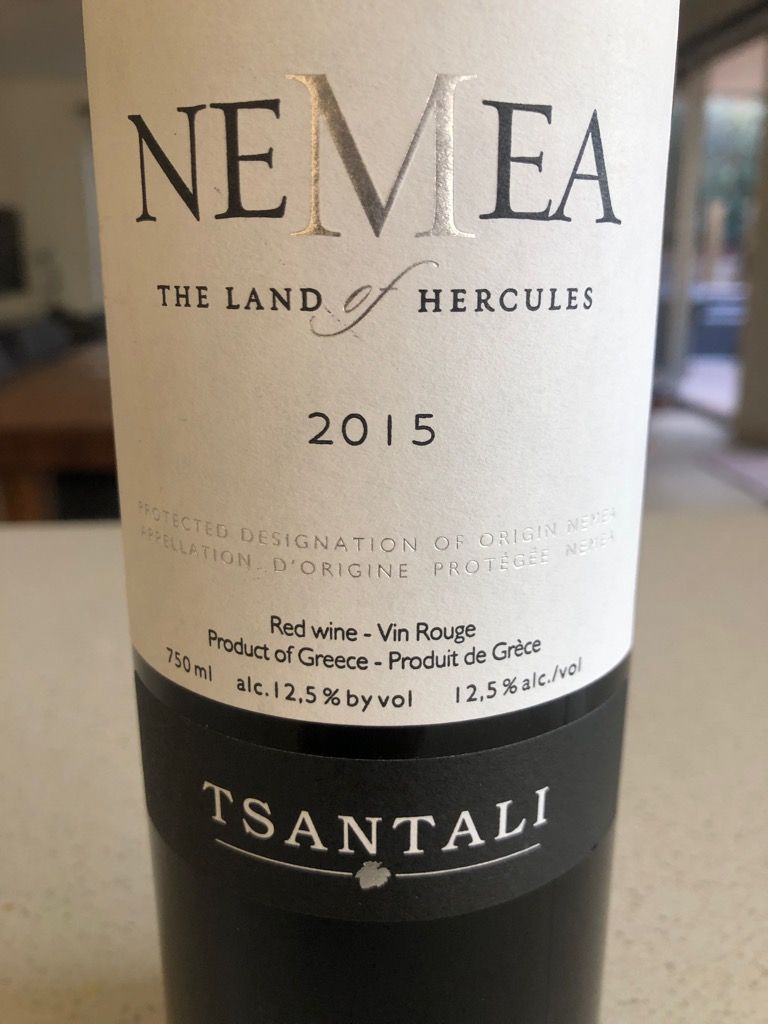 2015 Tsantali Agiorgitiko Nemea, Greece, Peloponnisos, Nemea ...