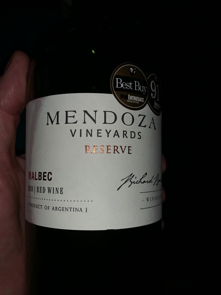 2022 Mendoza Vineyards Malbec Gran Reserva, Argentina, Mendoza ...