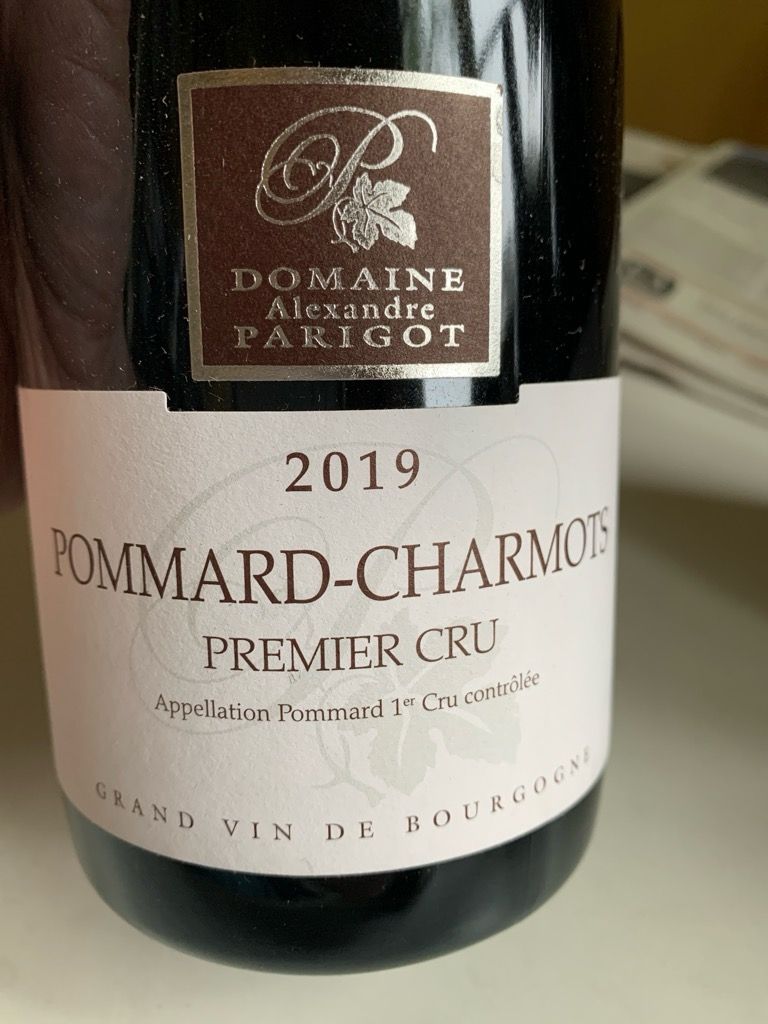 2022 Domaine Parigot Pommard 1er Cru Les Charmots, France, Burgundy ...