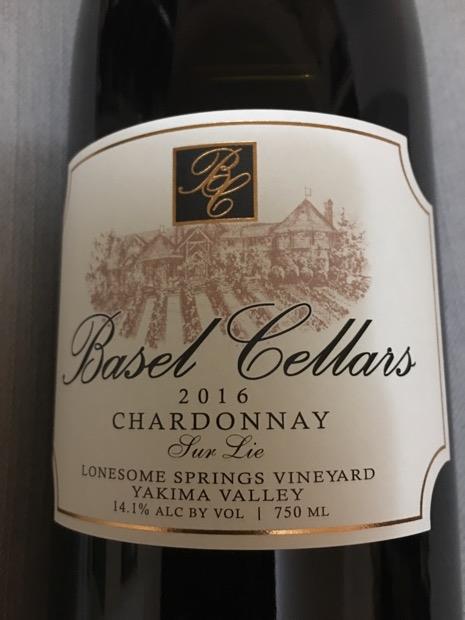 2007 Basel Cellars Chardonnay Walla Walla Valley, USA, Washington ...