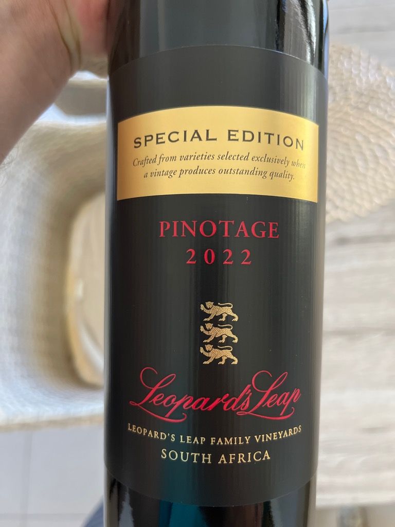 2022 Leopard's Leap Pinotage Special Edition, South Africa, Western Cape - CellarTracker