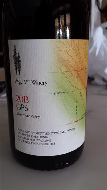 2014 Page Mill Winery GPS, USA, California, San Francisco Bay ...