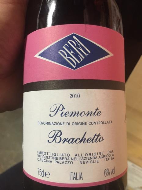 2010 Azienda Agricola Bera Piemonte Brachetto, Italy, Piedmont ...