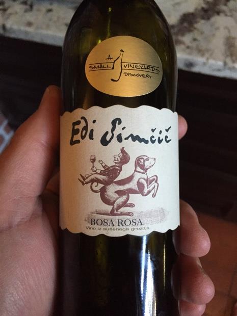 2007 Edi Simčič Bosa Rosa, Slovenia - CellarTracker