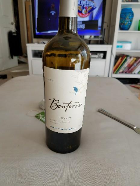 2014 Bonterra Vineyards Merlot, USA, California, North Coast, Mendocino ...