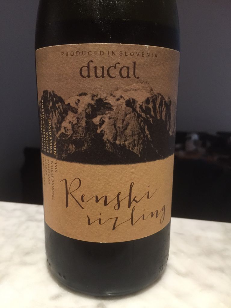2014 Ducal Estate Riesling Renski Rizling, Slovenia, Podravje ...