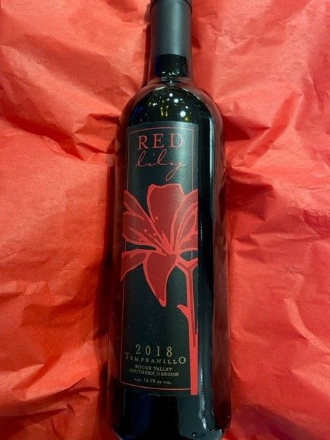 2017 Red Lily Vineyards Tempranillo, USA, Oregon, Southern Oregon ...
