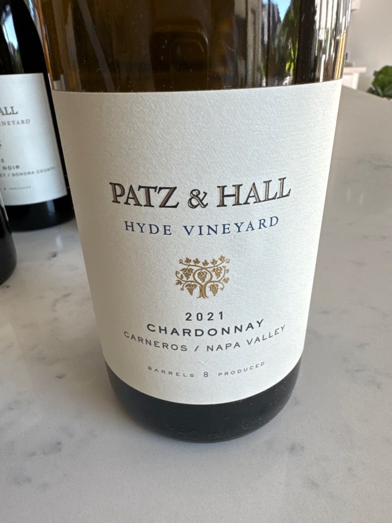 2021 Patz & Hall Chardonnay Hyde Vineyard, USA, California, Napa ...
