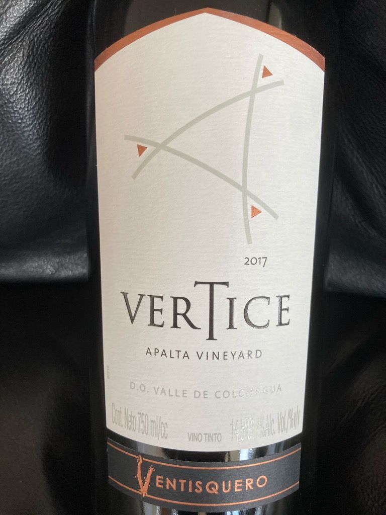 2017 Ventisquero Vertice Apalta Vineyard, Chile, Rapel Valley ...
