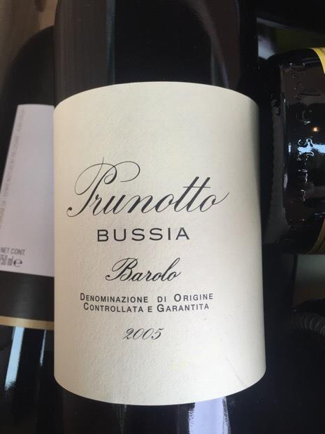 2006 Prunotto Barolo Riserva Bussia, Italy, Piedmont, Langhe, Barolo ...
