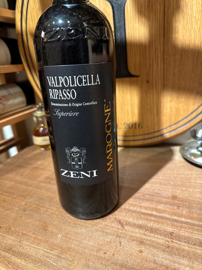 2016 Zeni Ripasso della Valpolicella Superiore Marogne, Italy, Veneto ...