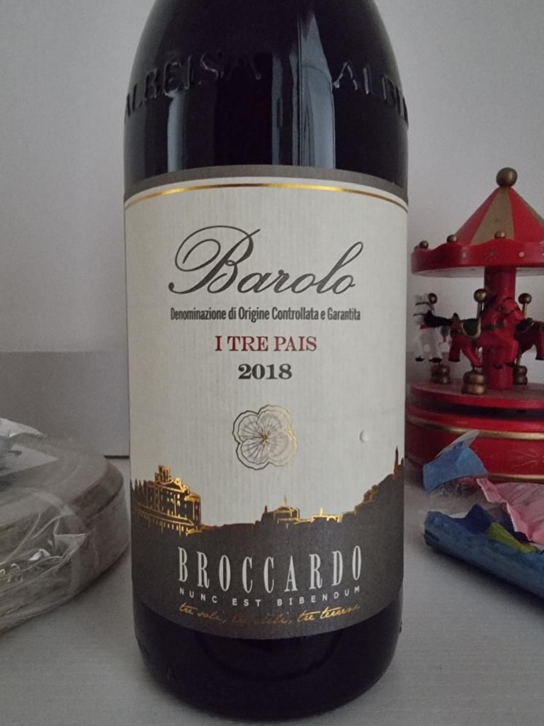 2018 Fratelli Broccardo Barolo I Tre Pais, Italy, Piedmont, Langhe ...