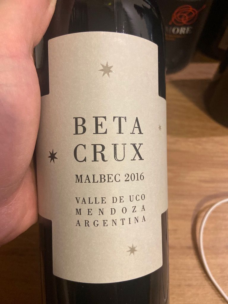 2015 Alfa Crux Beta Crux Corte Uco II, Argentina, Mendoza - CellarTracker