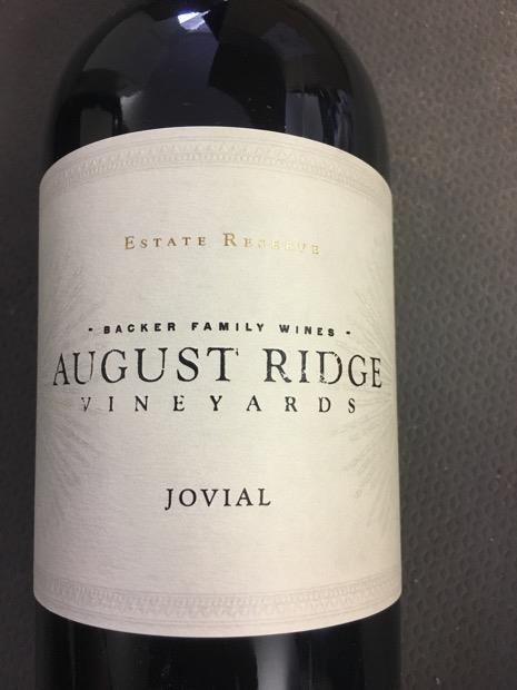 2013 August Ridge Jovial A. DeAngelina, USA, California, Central Coast ...
