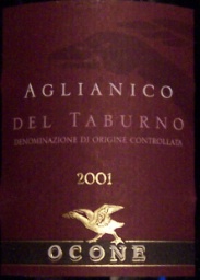 2006 Ocone Aglianico del Taburno, Italy, Campania, Aglianico del ...