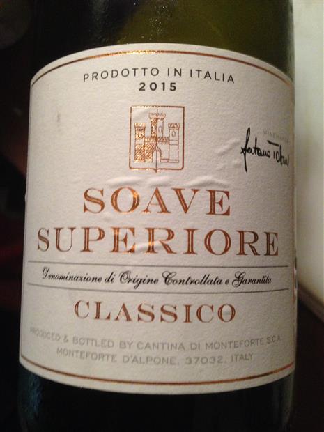 2015 Tesco Finest Soave Classico Superiore, Italy, Veneto, Soave ...