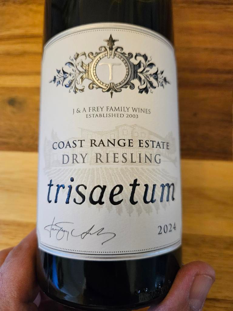 2024 Trisaetum Dry Riesling Coast Range Estate, USA, Oregon, Willamette ...