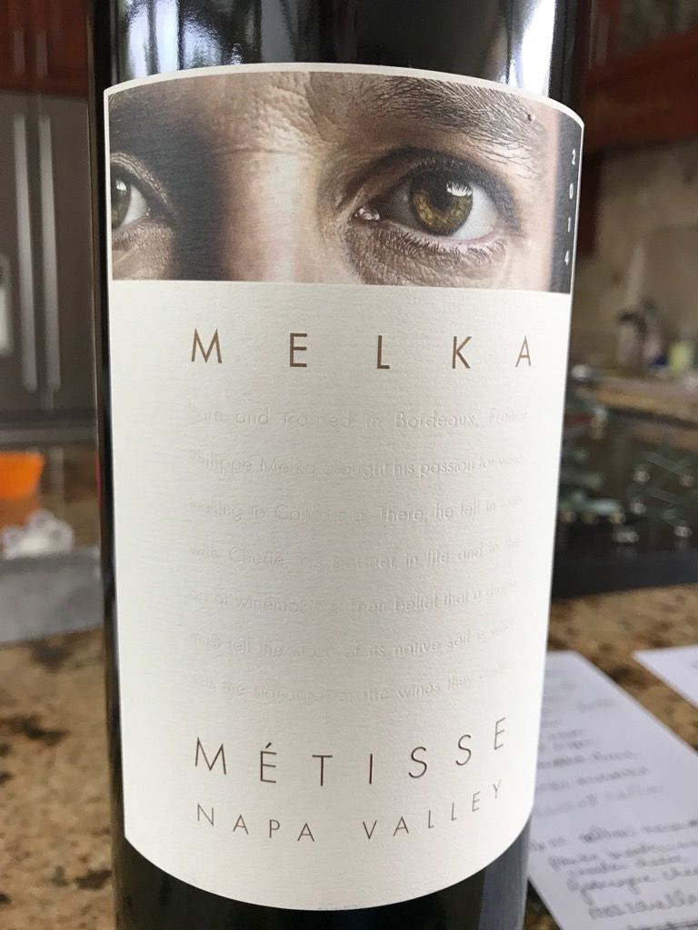 2014 Melka Cabernet Sauvignon Métisse Montbleau, USA, California, Napa ...
