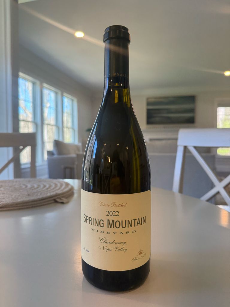 2022 Spring Mountain Vineyard Chardonnay Spring Mountain District, USA ...