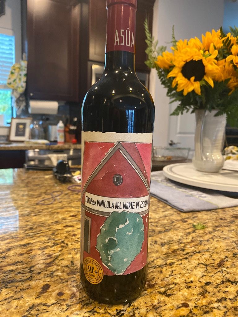 2016 C.V.N.E. (Compañía Vinícola del Norte de España) Rioja Asúa Crianza, Spain, La Rioja, La ...