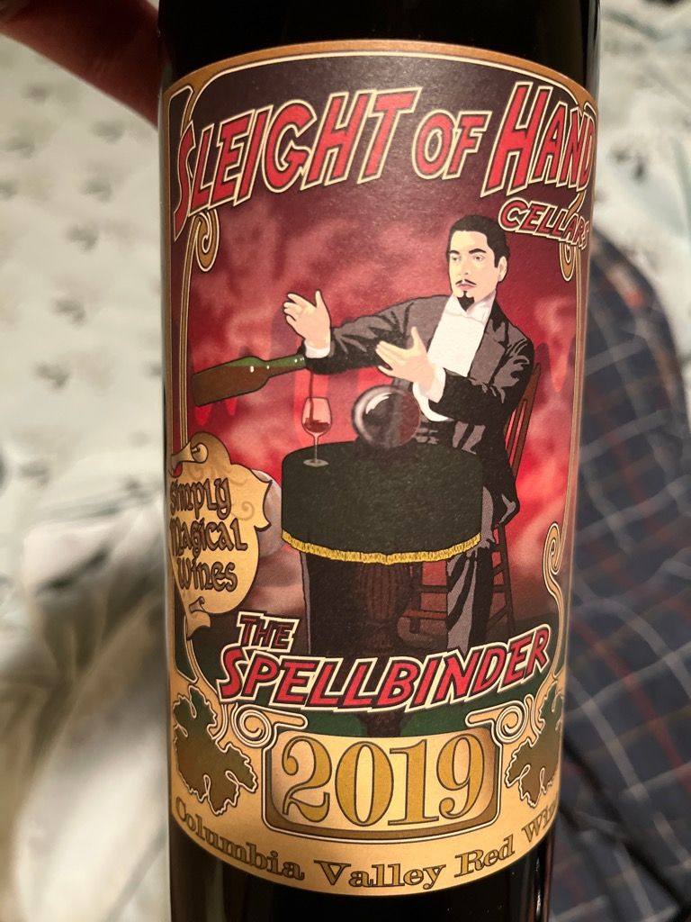 2019 Sleight of Hand The Spellbinder, USA, Washington, Columbia Valley ...