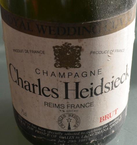NV Charles Heidsieck (Lady Diana Wedding Cuvée) Champagne Brut Rosé ...