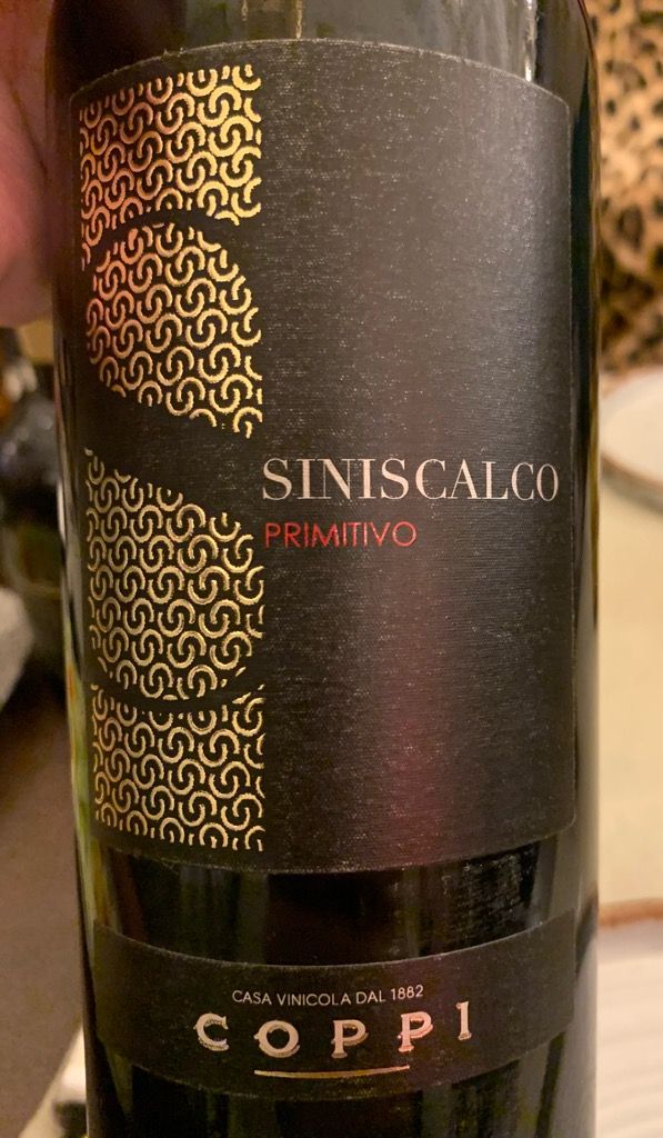 2018 Coppi Primitivo Siniscalco, Italy, Puglia, Puglia IGT - CellarTracker
